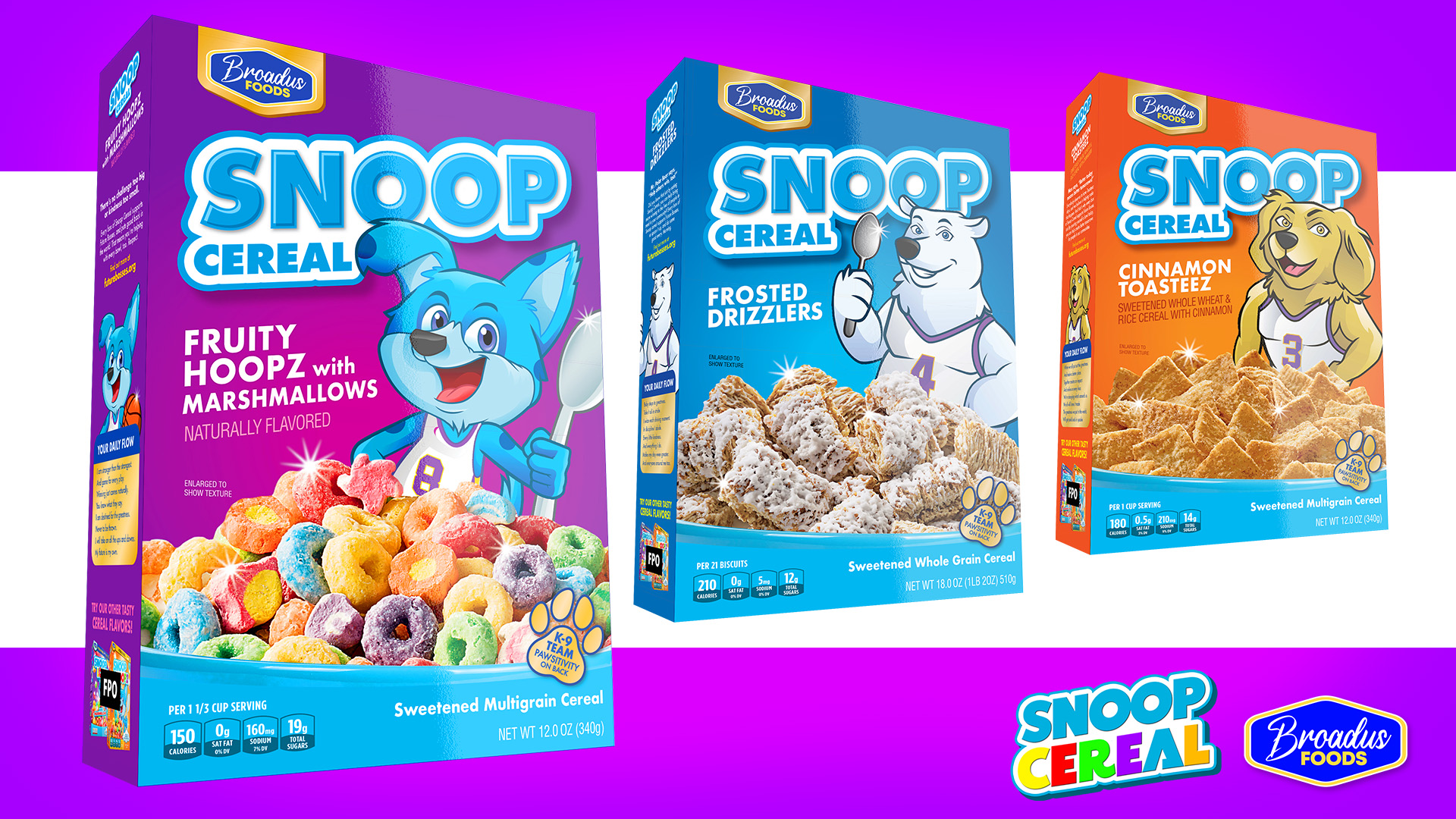 Snoop Cereal Enjoy Snoop s Hoopz Of Fruit With Marshmallows Snoop